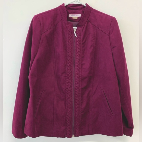 Allison Daley | Jackets & Coats | Allison Daley Petite Faux Suede ...